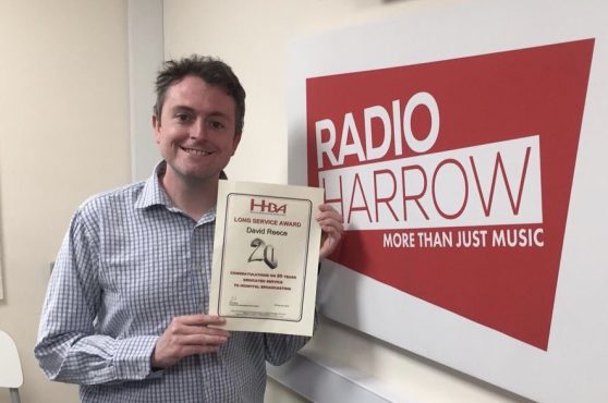 David Reece Celebrates 20 Years of Broadcasting - Radio Harrow